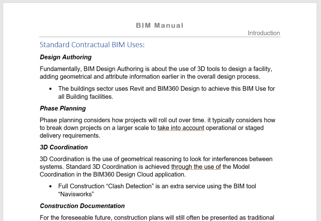 Creating my BIM Manual Part 1 – BIMFreak